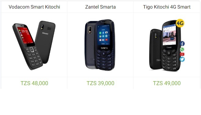 Vodacom Smart Kitochi vs Zantel Smarta vs Tigo Kitochi 4G Smart