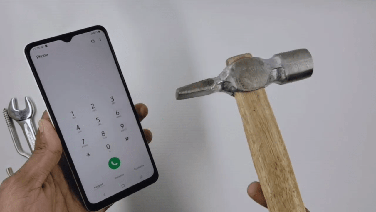 Samsung Galaxy A12 (Screen Scratch Test) - Price in Tanzania